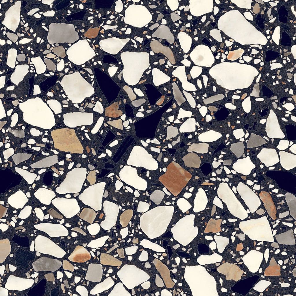 Fragment Macro Nero 200×200 - Bay Ceramic Tiles