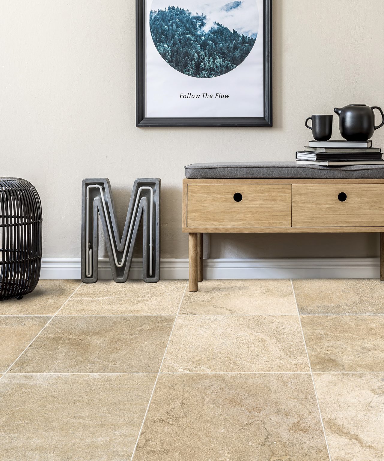 GIA-ST/BE30M GIANNINO STONE BEIGE MATT 450×450 - Bay Ceramic Tiles